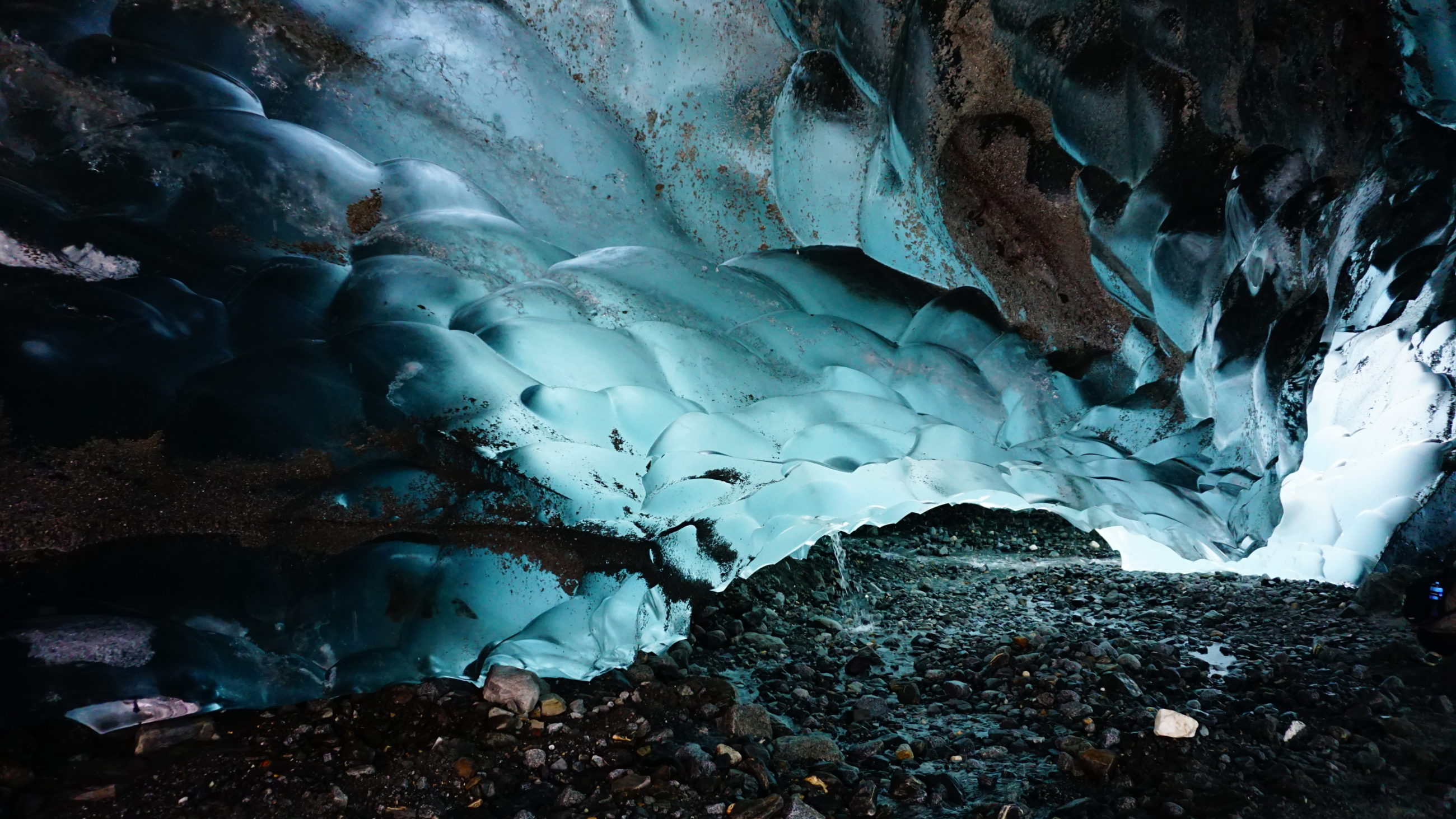 Caves Glacier National Park Alaska